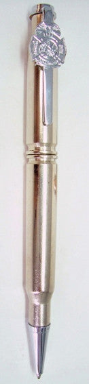 Firefighter Fireman Ink Pen, Bullet, 308, 30-06, Nickel – Bullet ...
