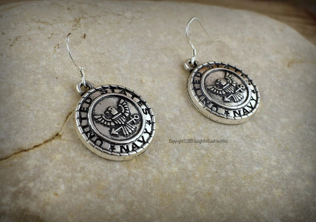 Military Earrings, Army, Navy, Air Force – Bullet Designs® Inc.