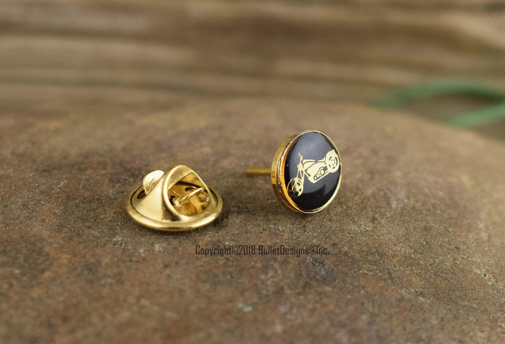 Harley Motorcycle Tie Tac, Hat Pin by Bullet Designs – Bullet Designs® Inc.